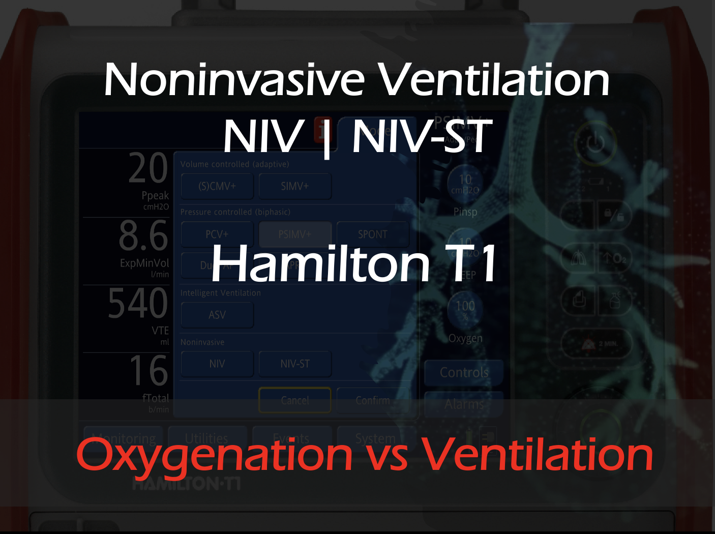 Hamilton T1 – NiPPV: NIV | NIV-ST – FlightBridgeED